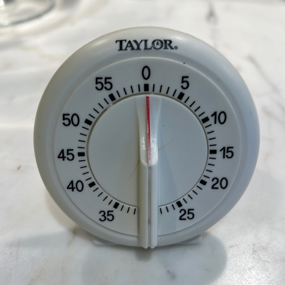 Taylor | Kitchen | Vintage Taylor Stand Timer White | Poshmark
